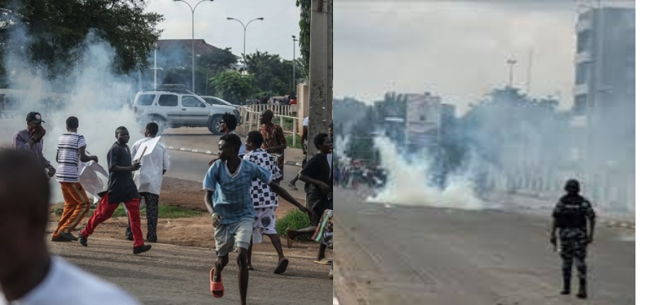UPDATED: Police Unleash Tear Gas on October 1st Protesters in FCT