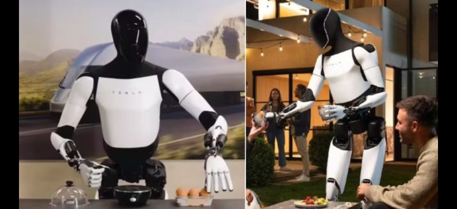 Elon Musk Unveils Tesla's Humanoid Robot 'Optimus'